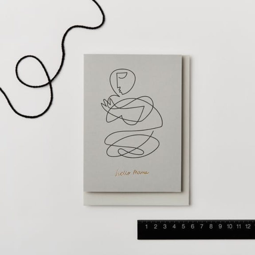 Carte "Hello mama" (Kinshipped) • family concept store